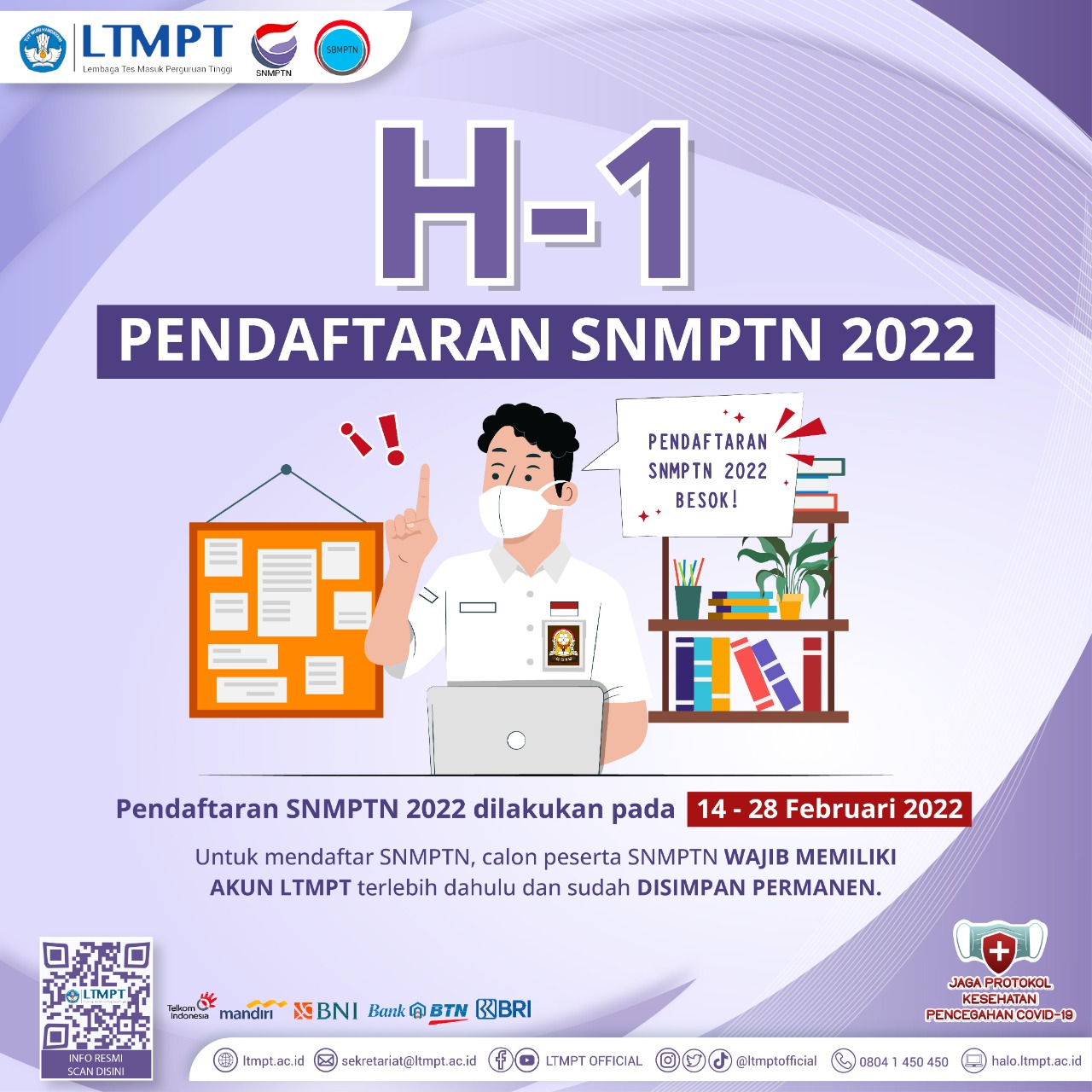 Resmi Dibuka, Ini Link Pendaftaran SNMPTN 2022 Tanpa Lemot | Infopena.com